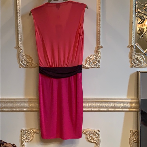 Halston Heritage | Dresses | Nwt Halston Heritage Colorblock Cocktail ...